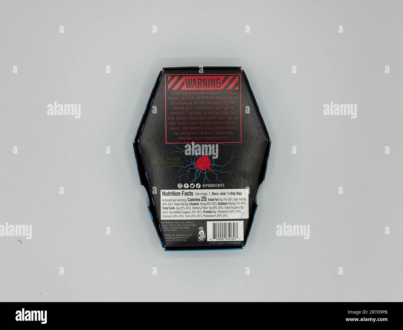 Kansas City, Kansas - September 9, 2023: The Safety of the Paqui One ...