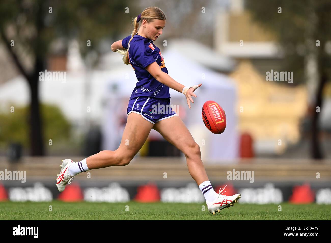 Melbourne, Australia. 10th Sep, 2023. Madeleine Scanlon of the Dockers ...
