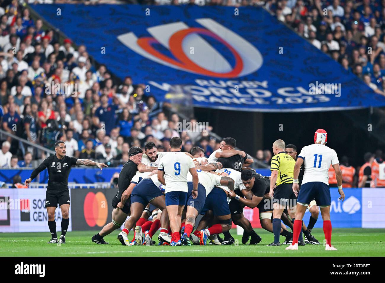 Paris, France. 08th Sep, 2023. Illustration with a maul and Antoine ...