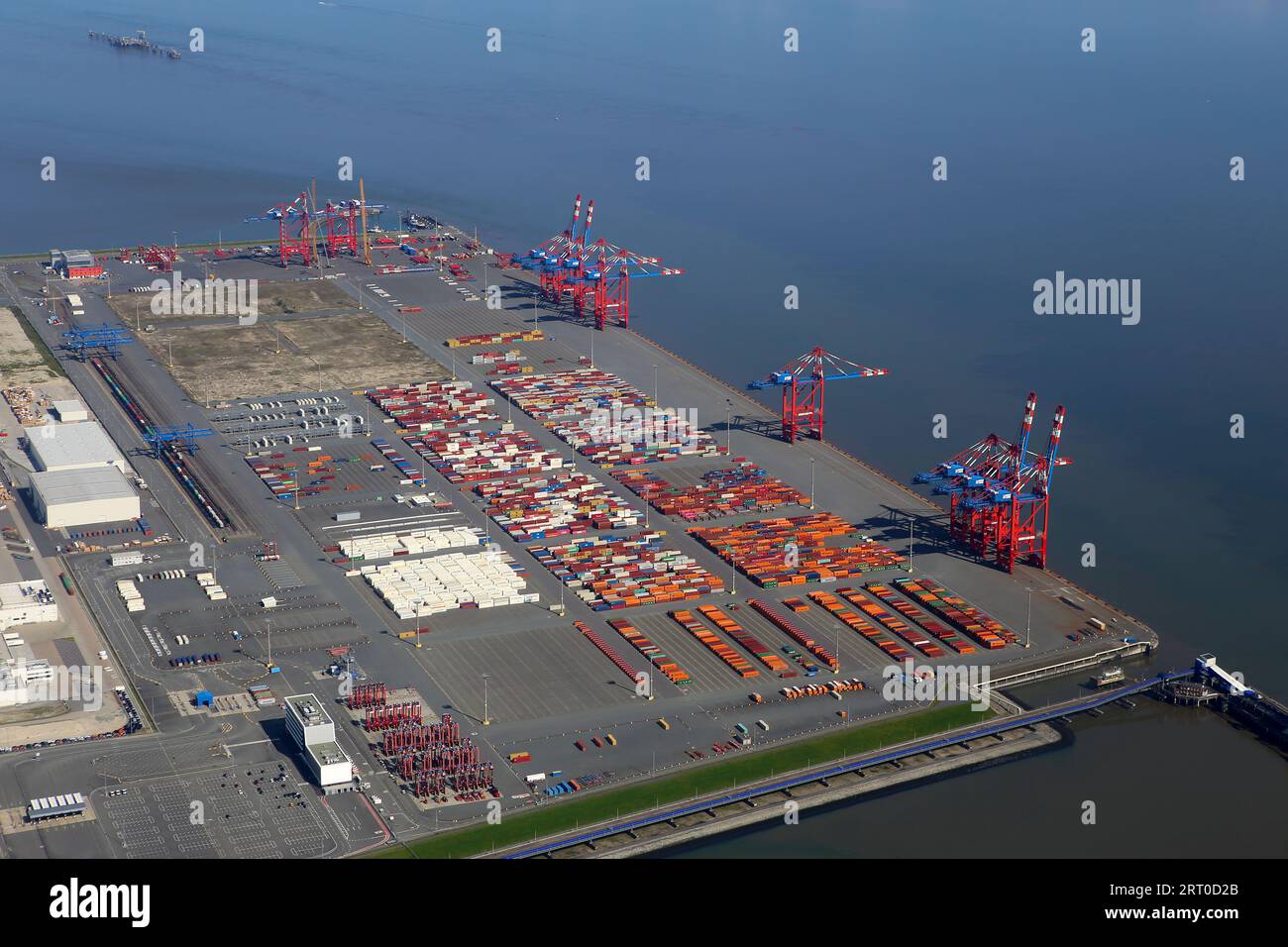 Wilhelmshaven, Germany. 02nd Sep, 2023. The Jade-Weser Port, Germany's ...