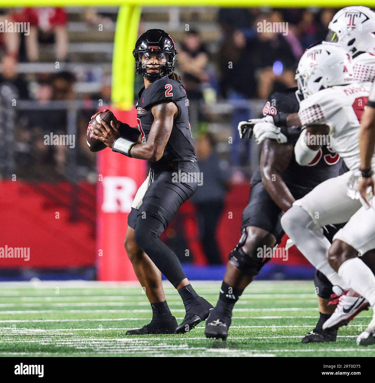 September 09, 2023: Rutgers Scarlet Knights quarterback Gavin Wimsatt ...