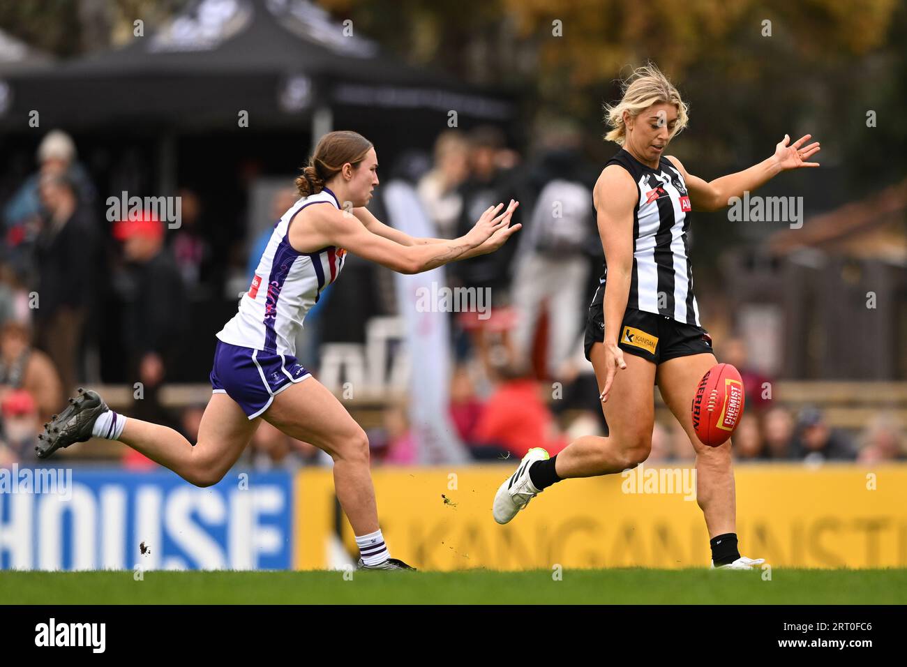 Melbourne, Australia. 10th Sep, 2023. Eleri Morris of Collingwood ...