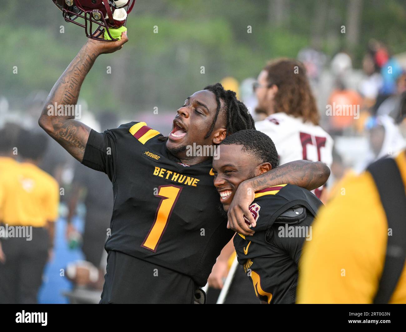 September 9, 2023: Bethune Cookman cornerback Omari Hill-Robinson (1 ...