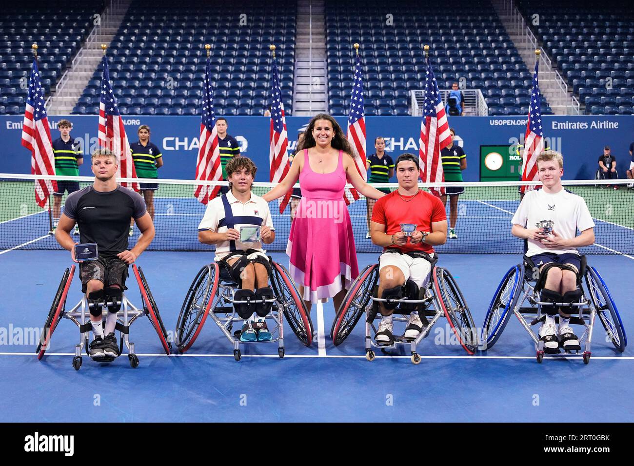 Tomas Majetic, Charlie Cooper, USTA Junior US Open Tournament Director ...