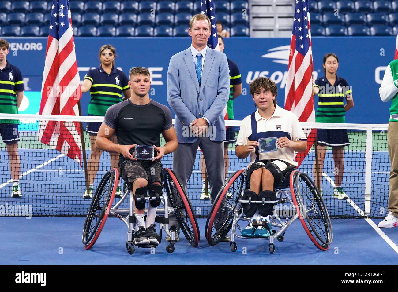 Tomas Majetic, USTA Director at large, Bill Mcgugin, and Charlie Cooper ...