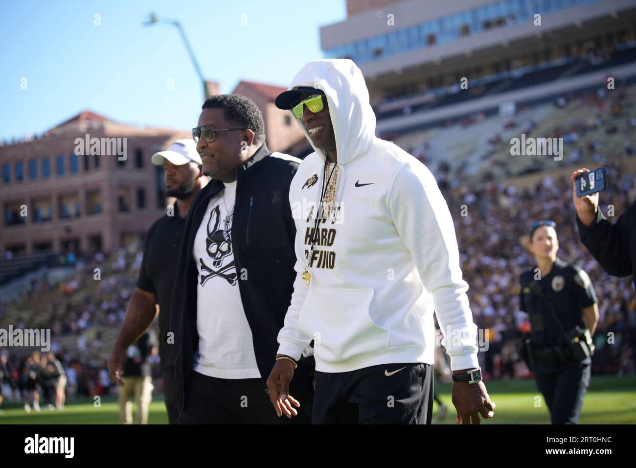 Colorado head coach Deion Sanders before an NCAA college football game ...