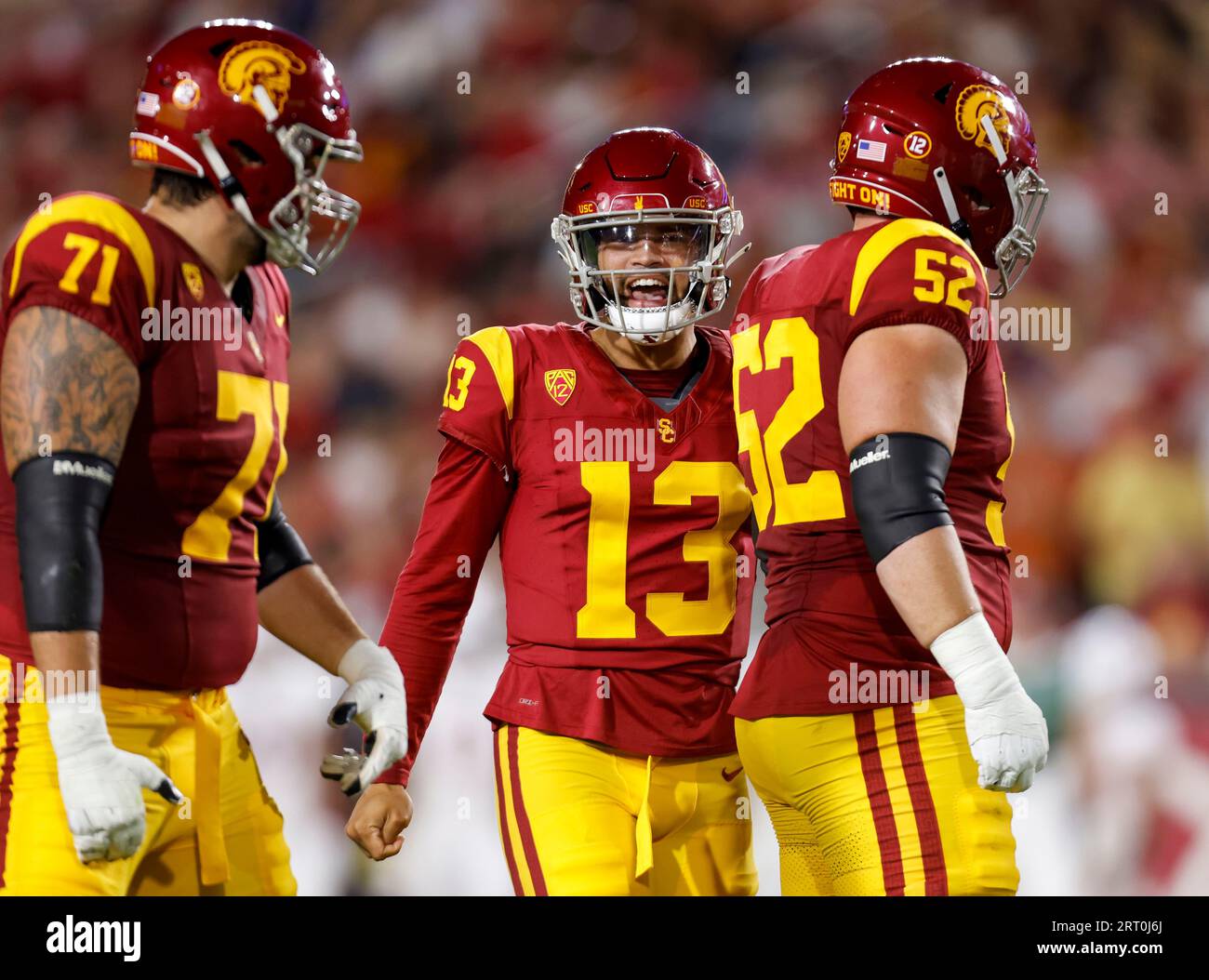 September 09, 2023 USC Trojans quarterback Caleb Williams #13 in action ...