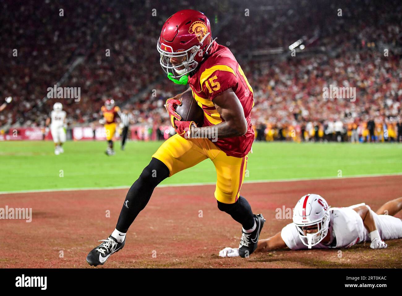 Los Angeles, CA. 9th Sep, 2023. USC Trojans wide receiver Dorian Singer ...