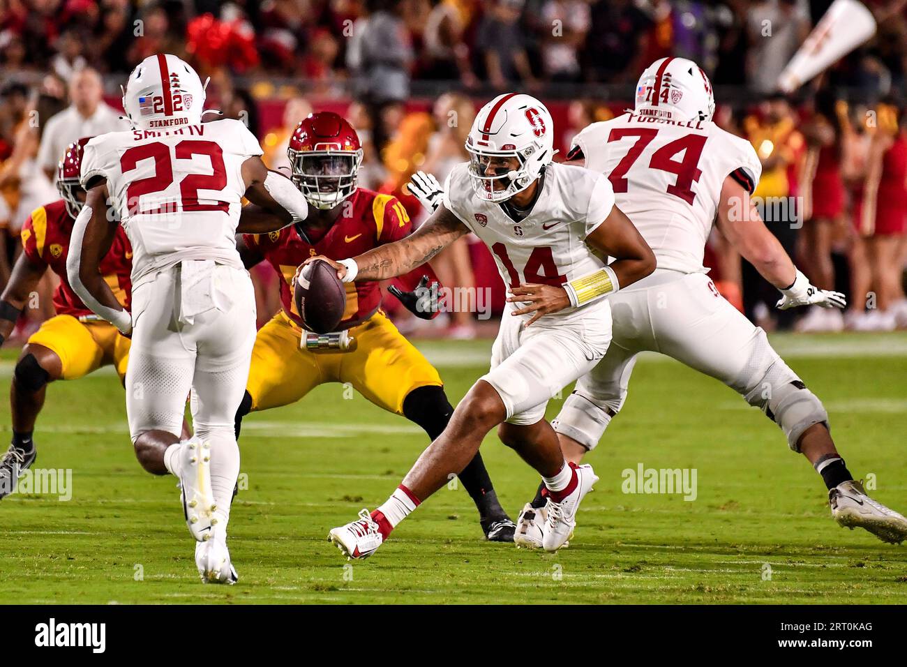 Los Angeles, CA. 9th Sep, 2023. Stanford Cardinal quarterback Ashton ...