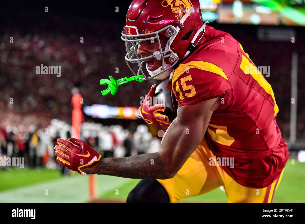 Los Angeles, CA. 9th Sep, 2023. USC Trojans wide receiver Dorian Singer ...