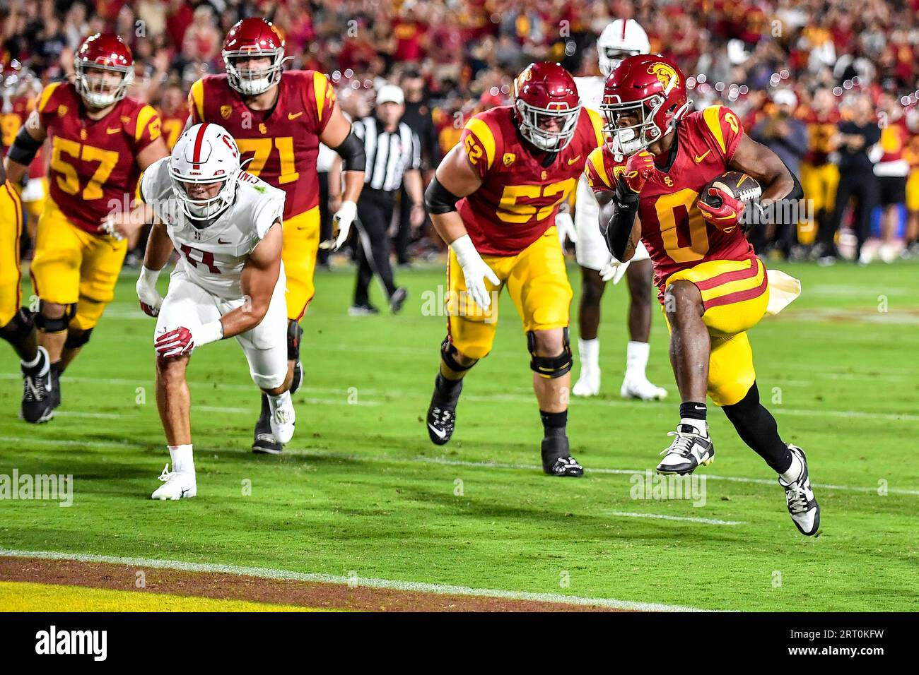 Los Angeles, CA. 9th Sep, 2023. USC Trojans running back MarShawn Lloyd ...