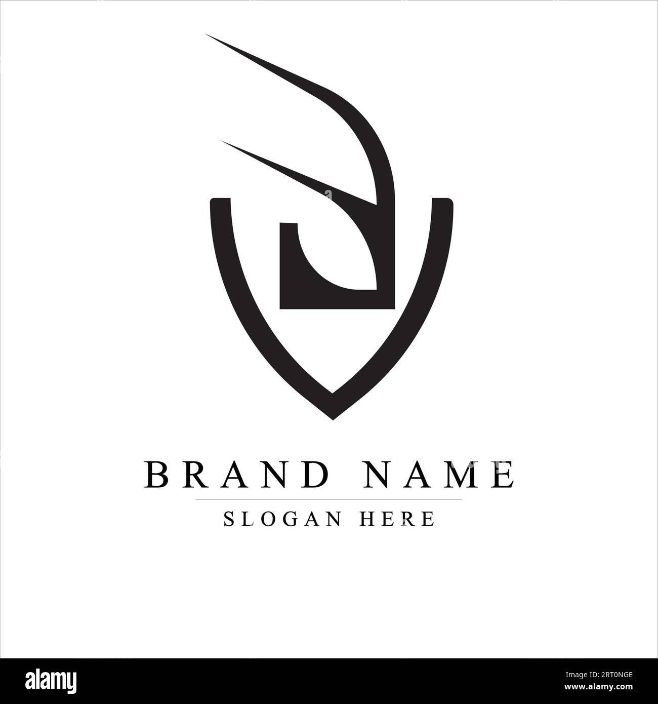 Initial letter A logo and wings symbol. Wings design element, initial ...