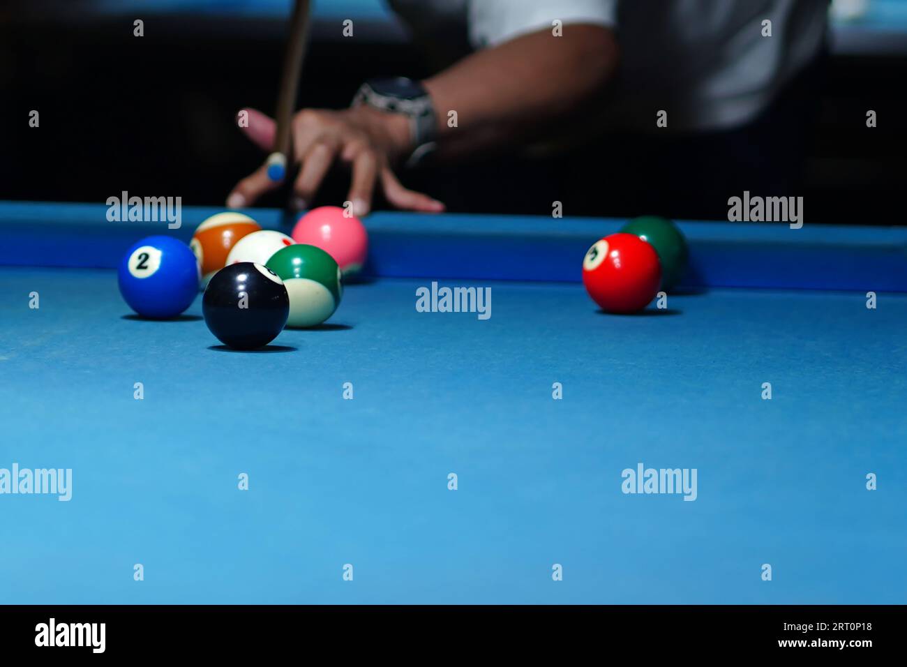 Cue sports techniques hi-res stock photography and images - Alamy