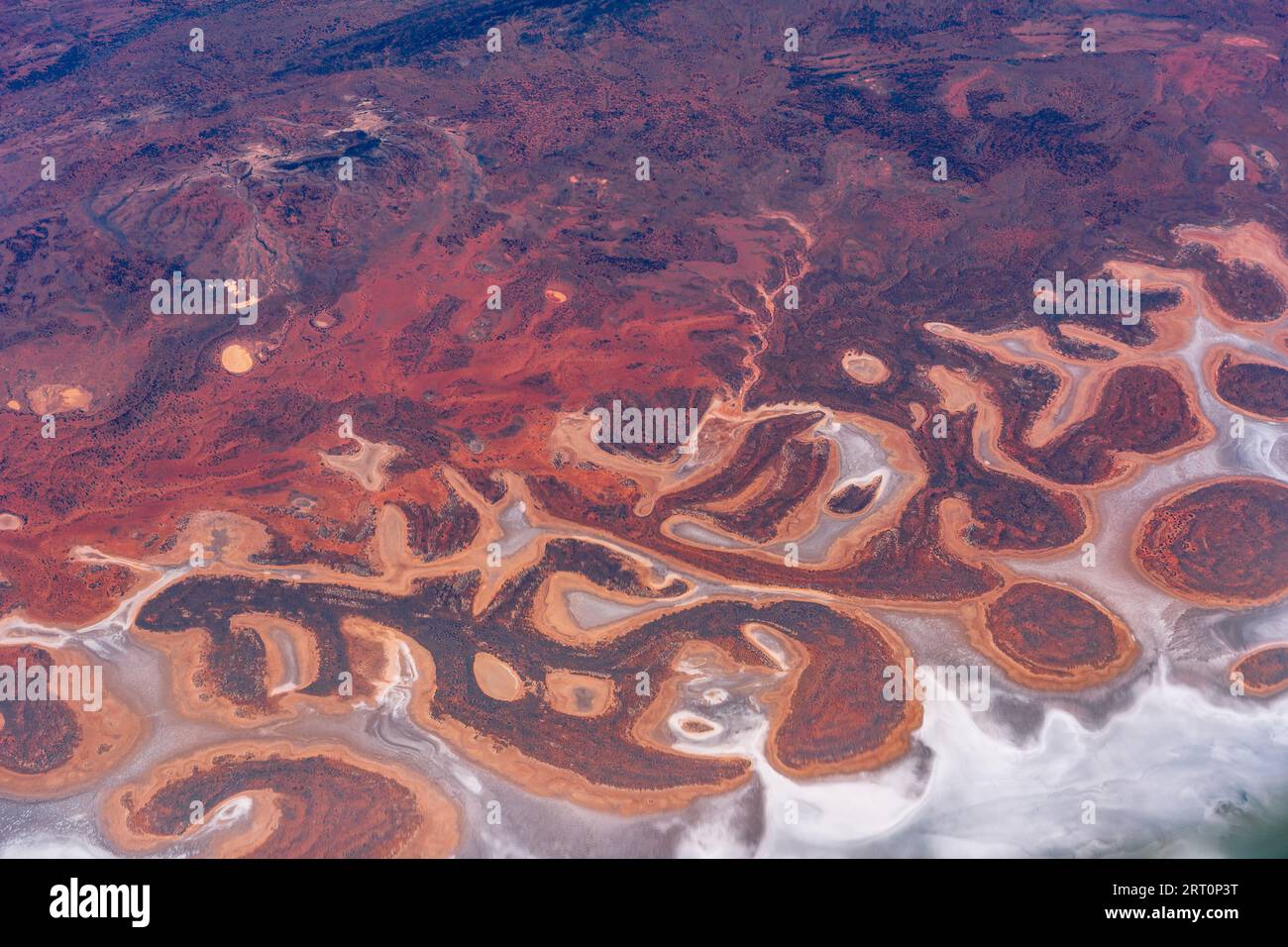Aerial view of Northern Territory landscape, Australia Stock Photo - Alamy