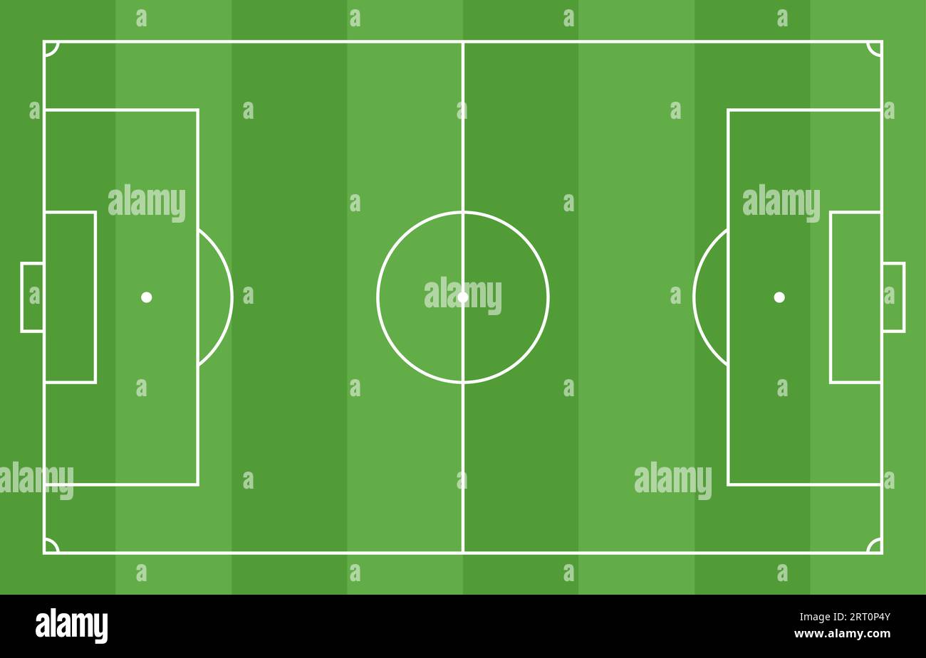 Football pitch lines vector hi-res stock photography and images - Alamy