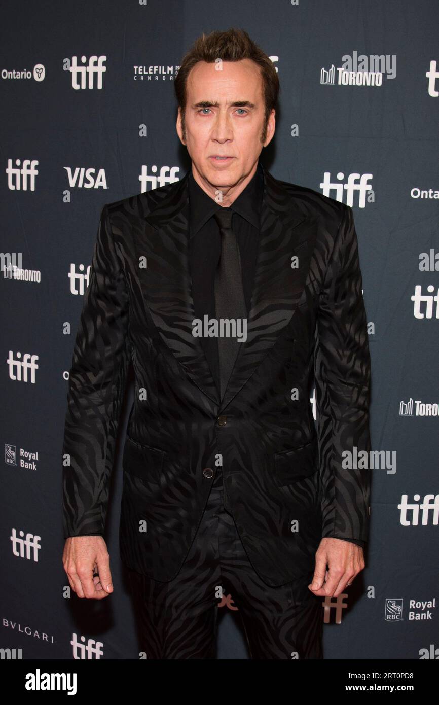 Toronto, Canada. 09th Sep, 2023. Nicolas Cage attends the "Dream ...
