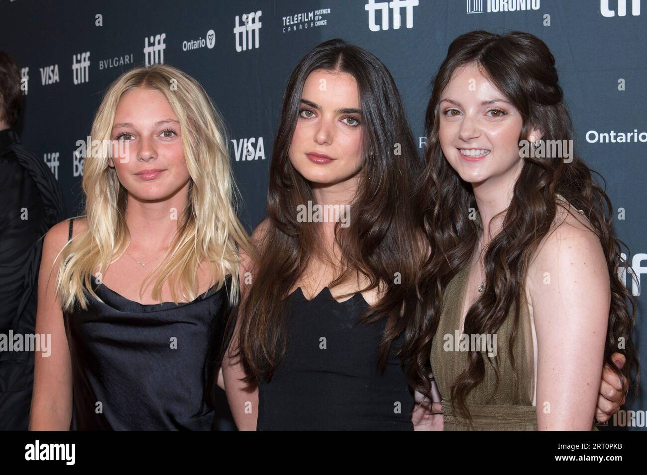 Toronto, Canada. 09th Sep, 2023. From Left to Right: Lily Bird, Dylan ...