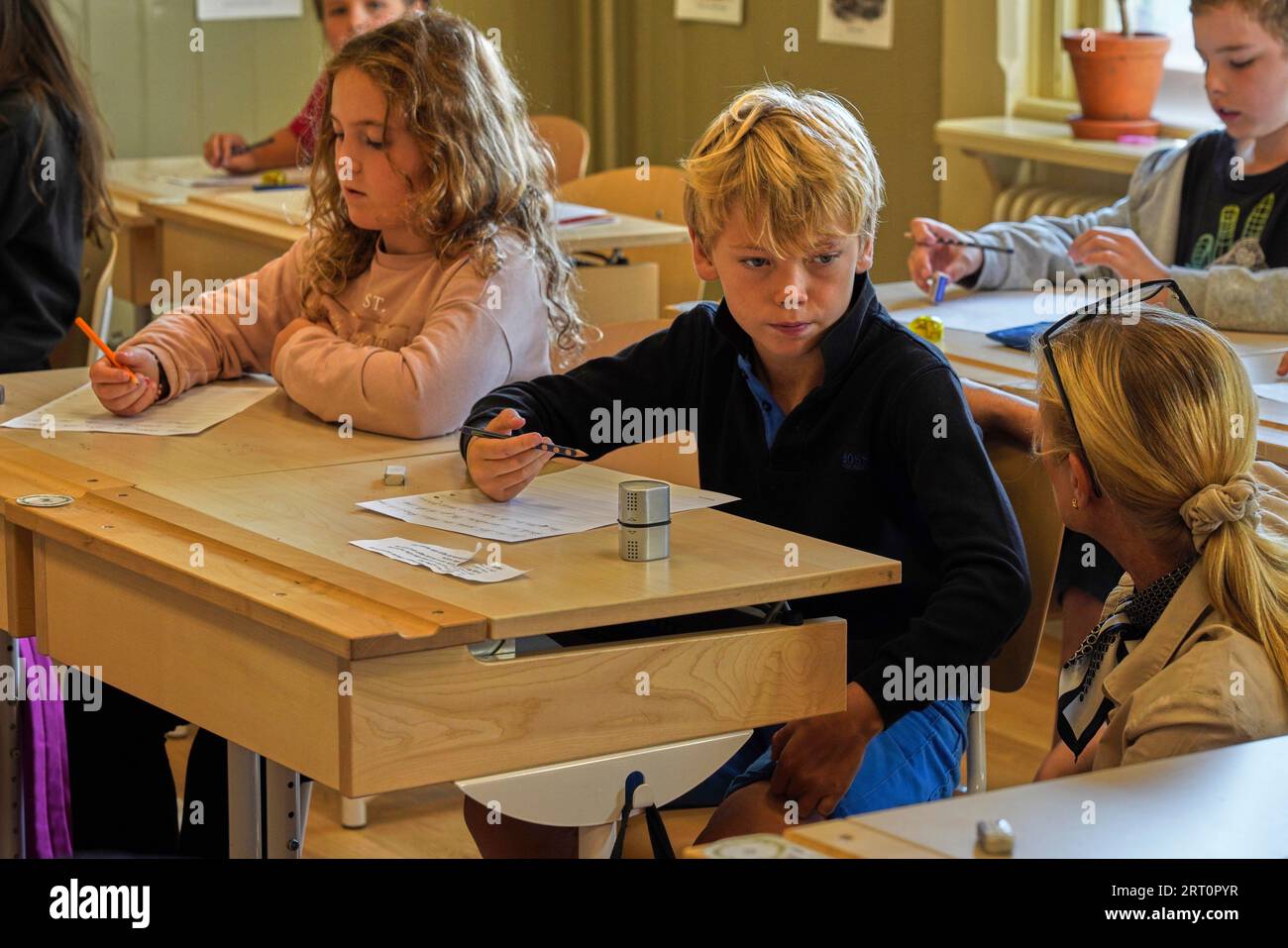 Quiet Children In The Classroom