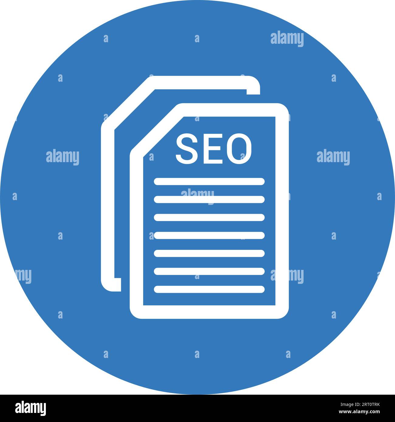 Seo Documentation icon. Flat style vector EPS use in infographics,web ...