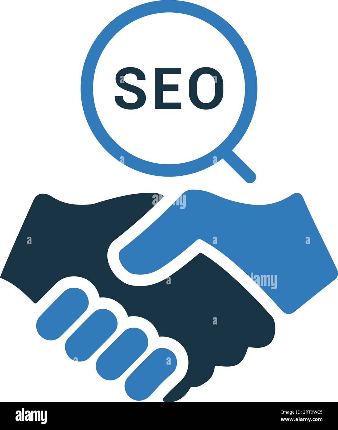 SEO Partner icon use in mobile and app development or commercial ...