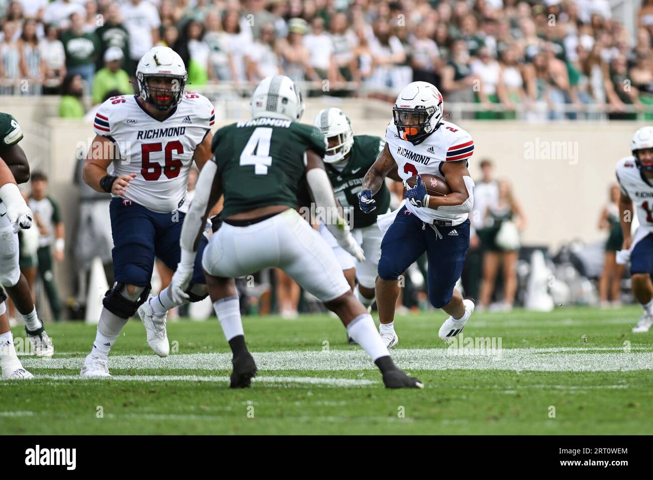 EAST LANSING, MI - SEPTEMBER 09: Richmond Spiders running back Savon ...