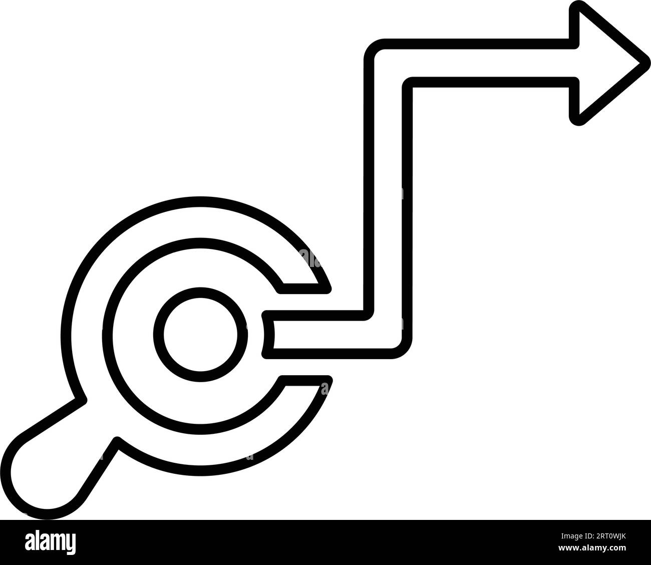 Marketing research icon. Flat style vector EPS use in infographics,web ...