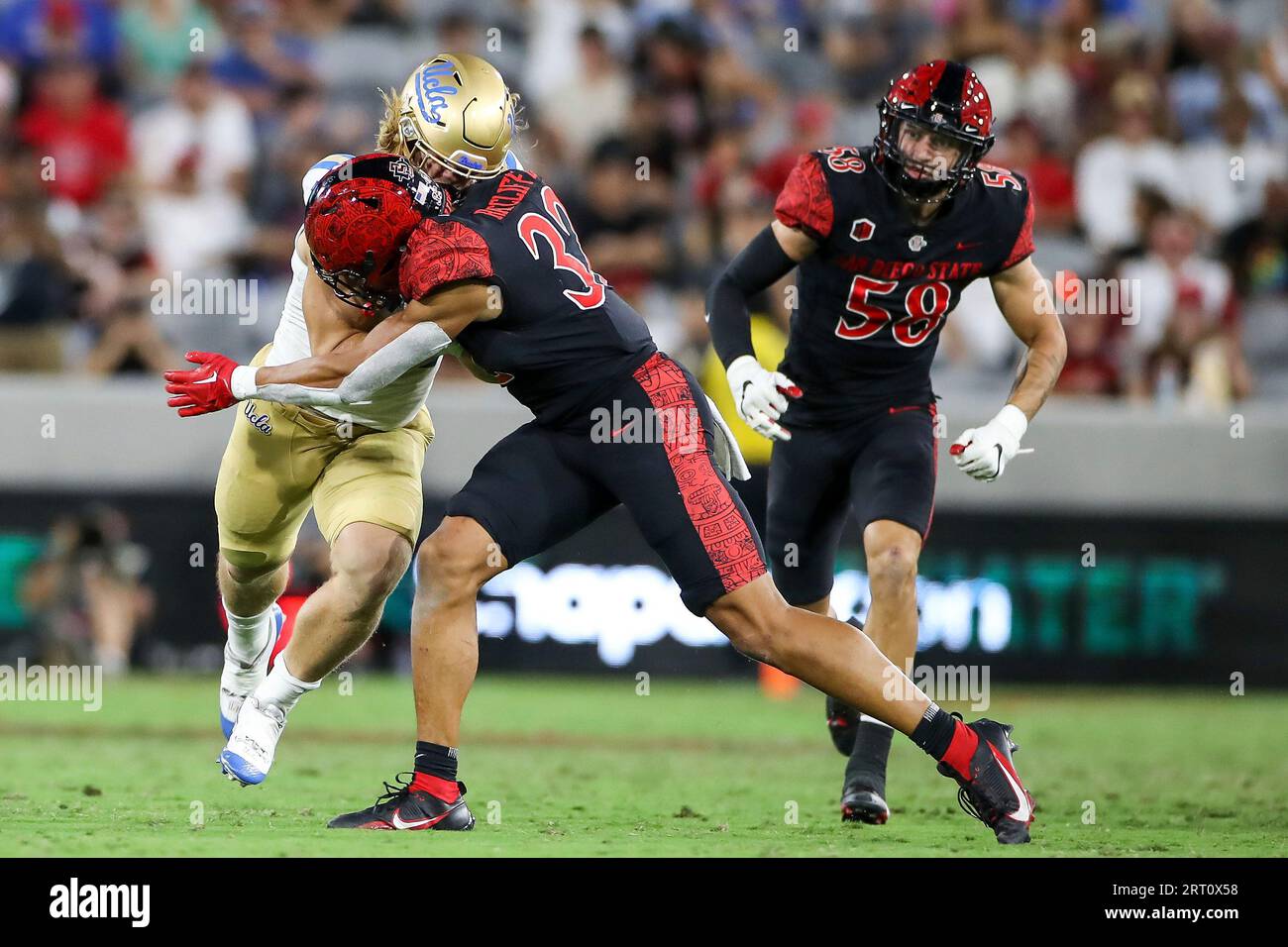 SAN DIEGO, CA - SEPTEMBER 9: San Diego State Aztecs safety Marcus ...