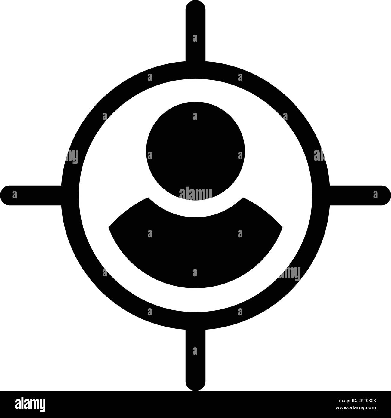 Target Audiences icon. Fully editable vector EPS use for printed ...