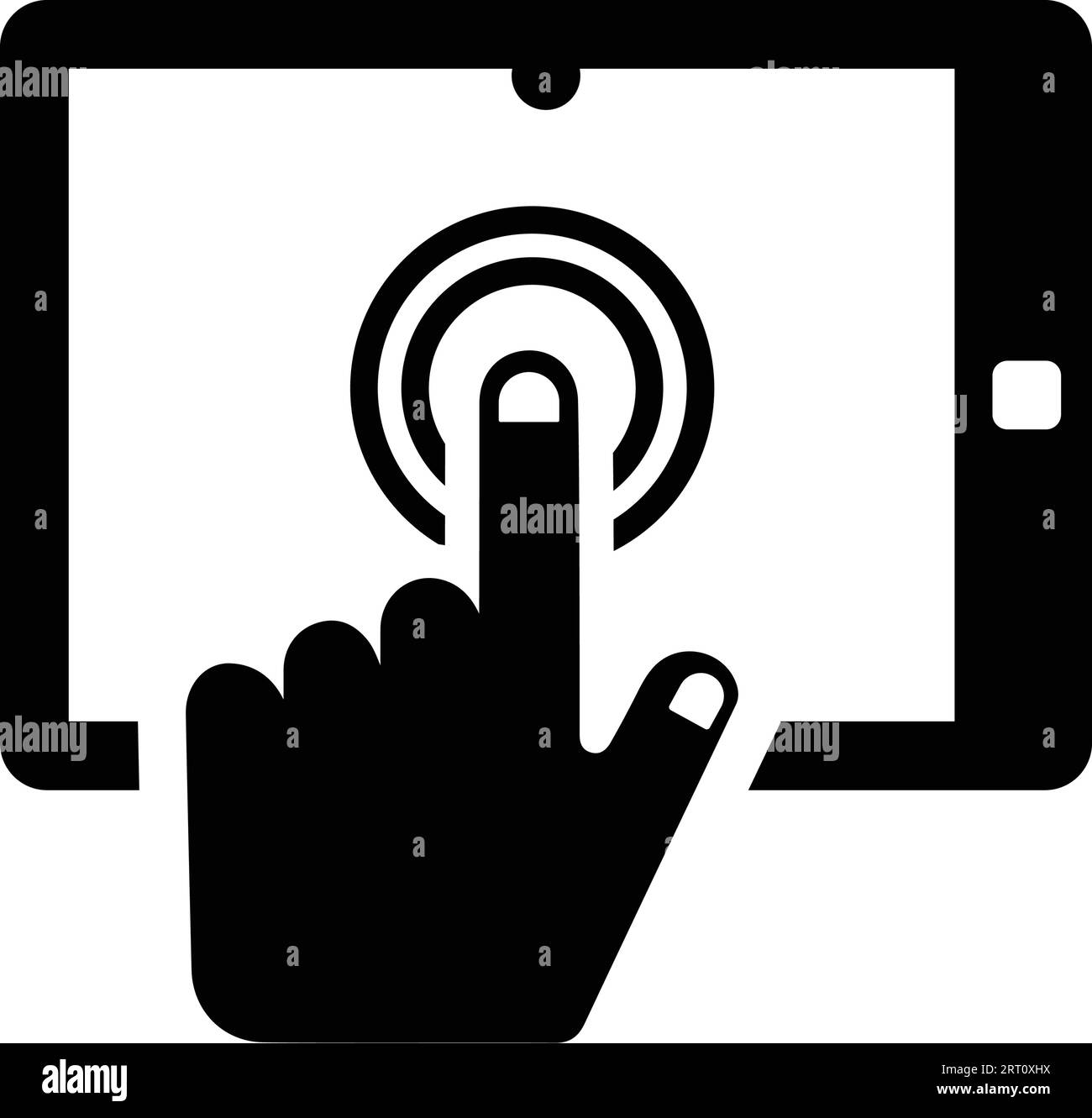 Touchscreen apps Stock Vector Images - Alamy