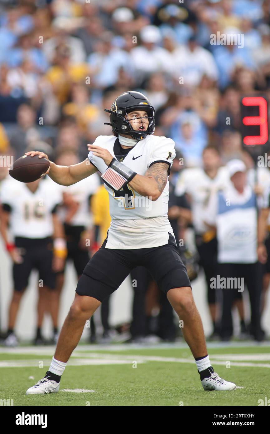 CHAPEL HILL, NC - SEPTEMBER 09: Appalachian State Mountaineers ...