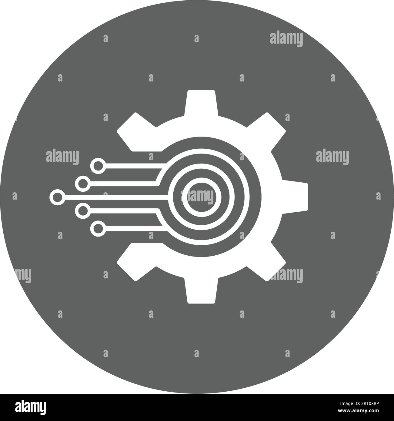 Technology icon. Fully editable vector EPS use for printed materials ...