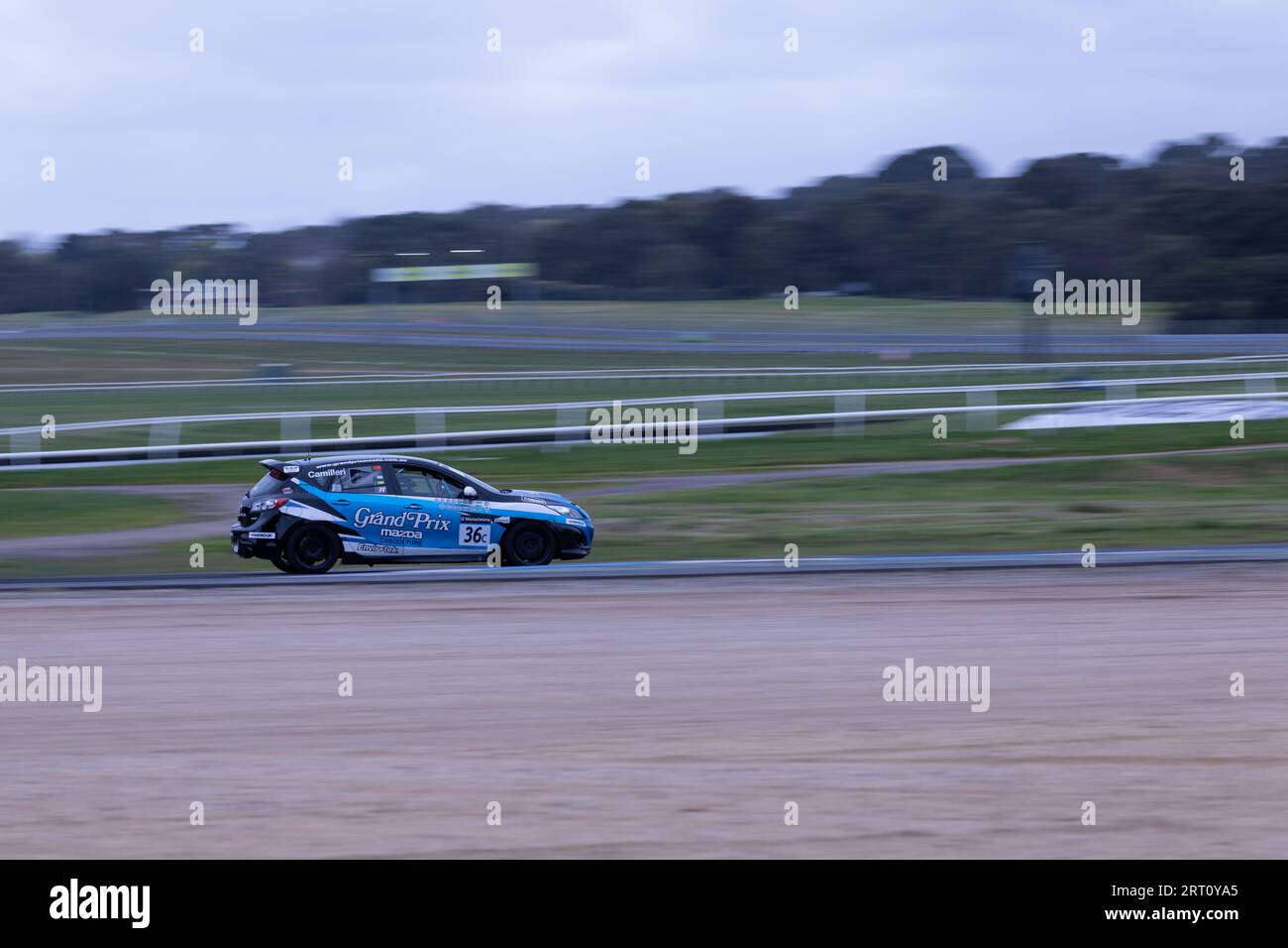 Melbourne, Australia. 10th Sep 2023. Michael Rowell (3) driving Ford ...