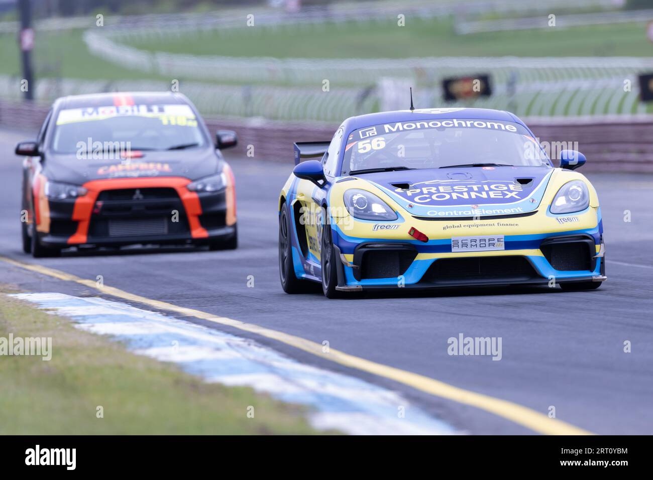 Melbourne, Australia. 10th Sep 2023. Shane Smollen (56) driving Porsche ...