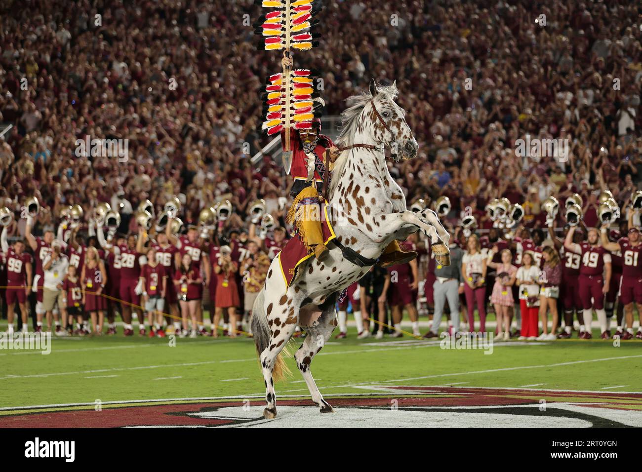 Tallahassee, Florida, USA. 09th Sep, 2021. Per Florida State tradition ...