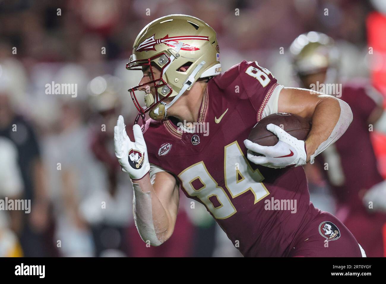 SEP 09, 2021: Florida State Seminoles tight end Kyle Morlock (84) makes ...