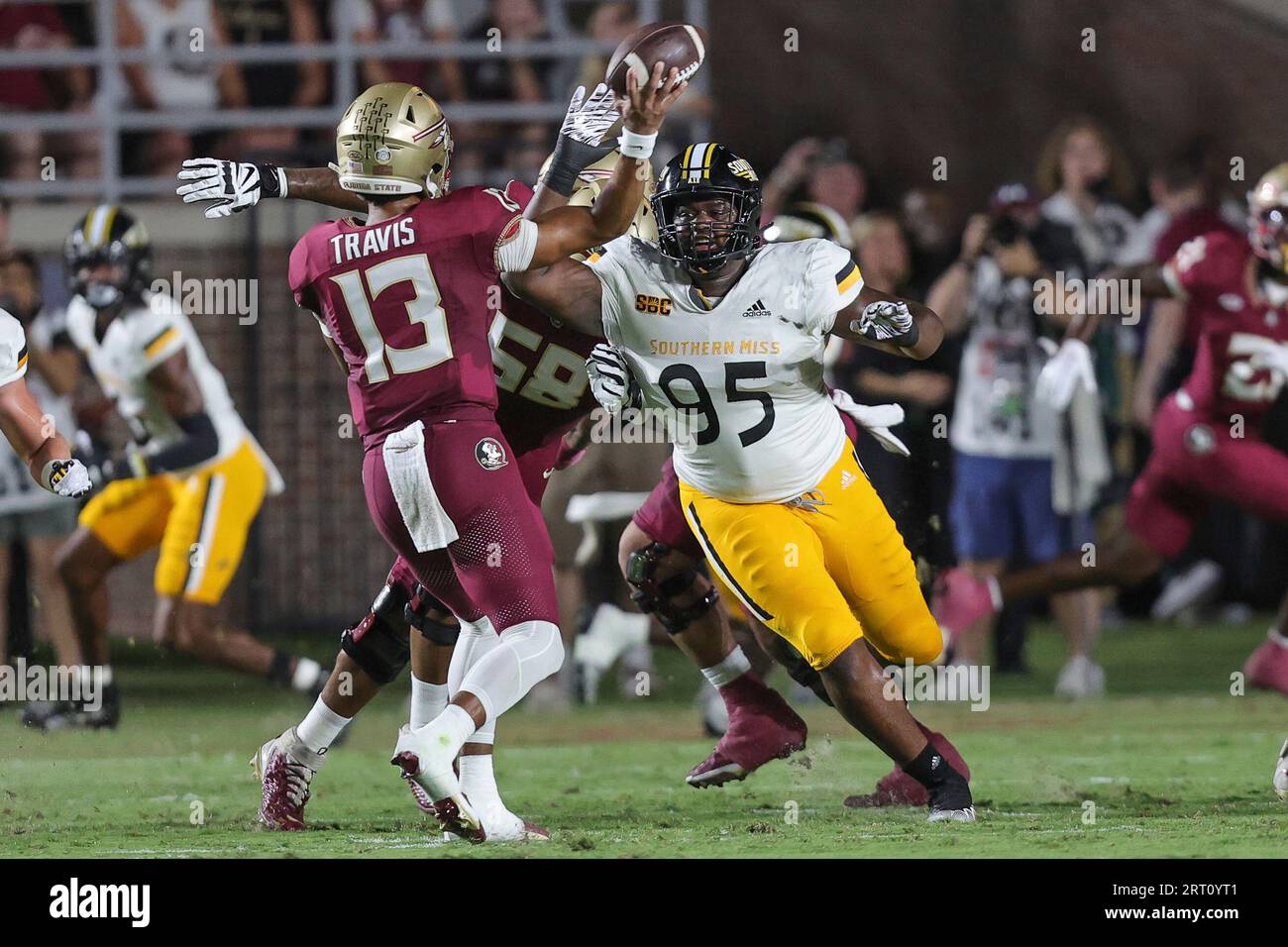 Tallahassee, Florida, USA. 09th Sep, 2021. Southern Miss Golden Eagles ...
