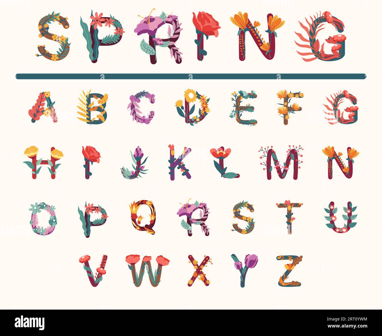 Creative Alphabet Letters