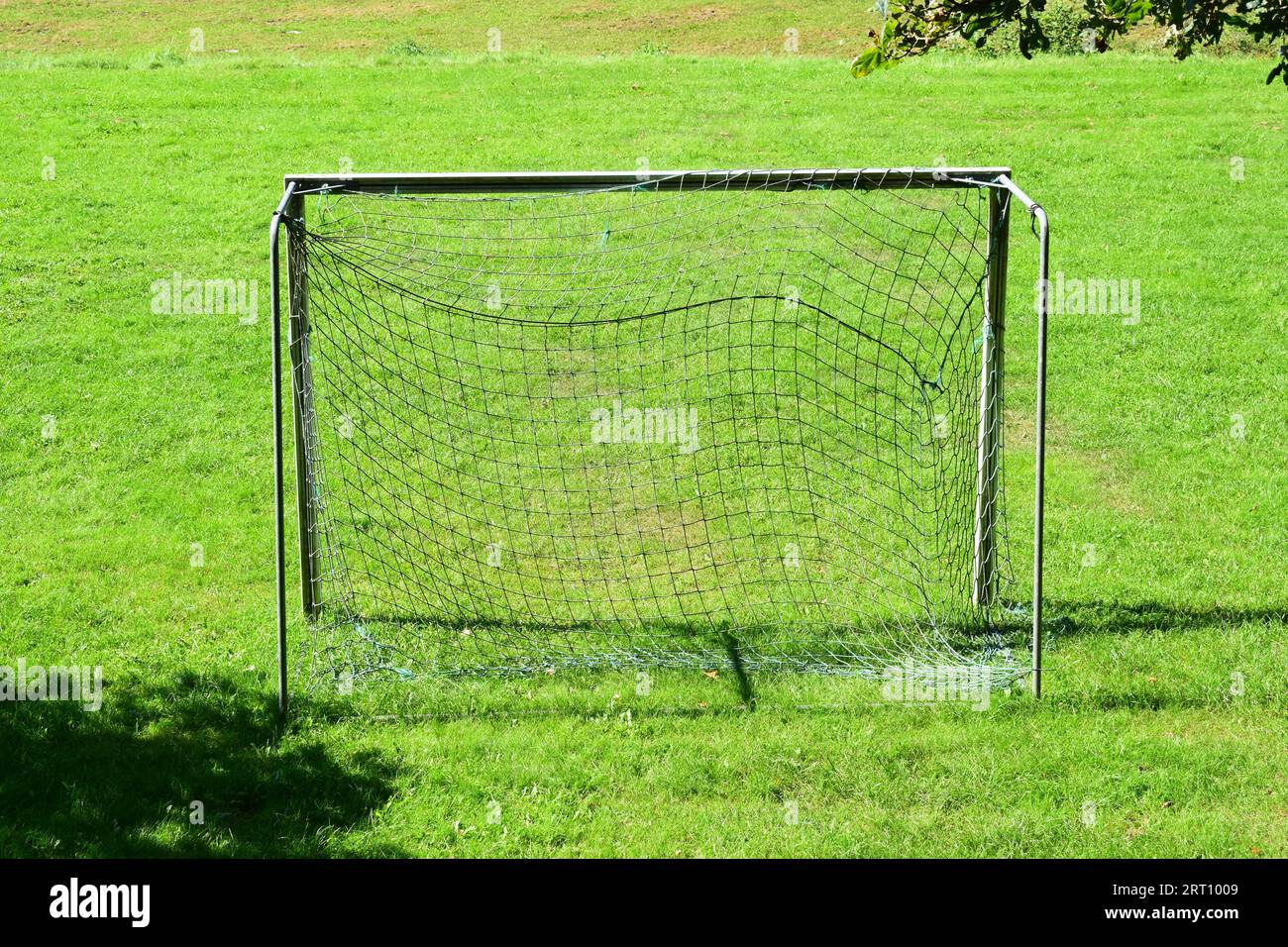 Soccer field goals trees hi-res stock photography and images - Alamy
