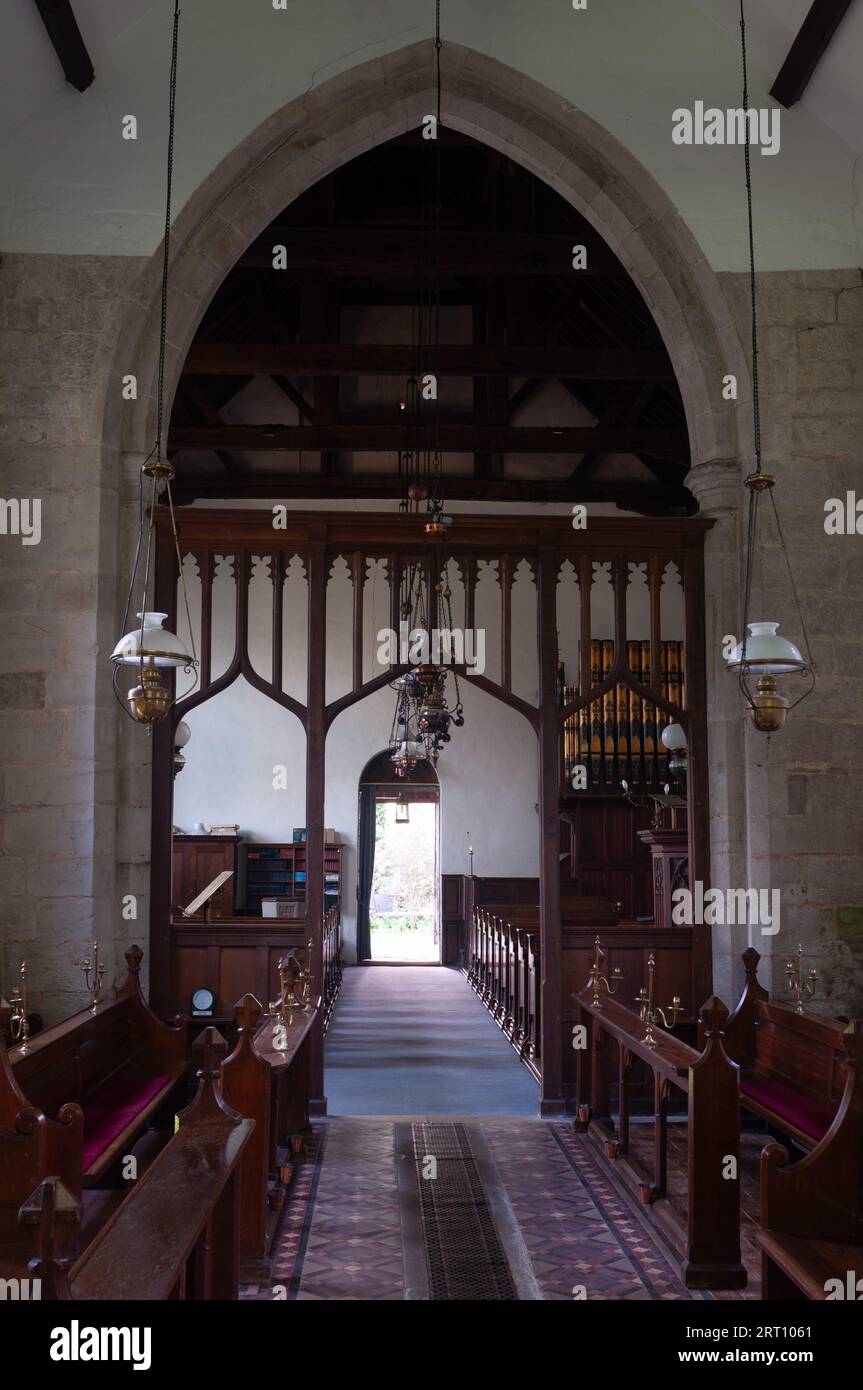 St. Botolph`s Church, Sibson, Leicestershire, England, UK Stock Photo ...