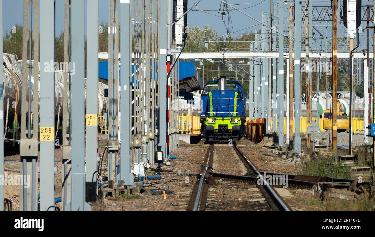 Electrified Railway with metal structures and poles (Metal t-designs ...