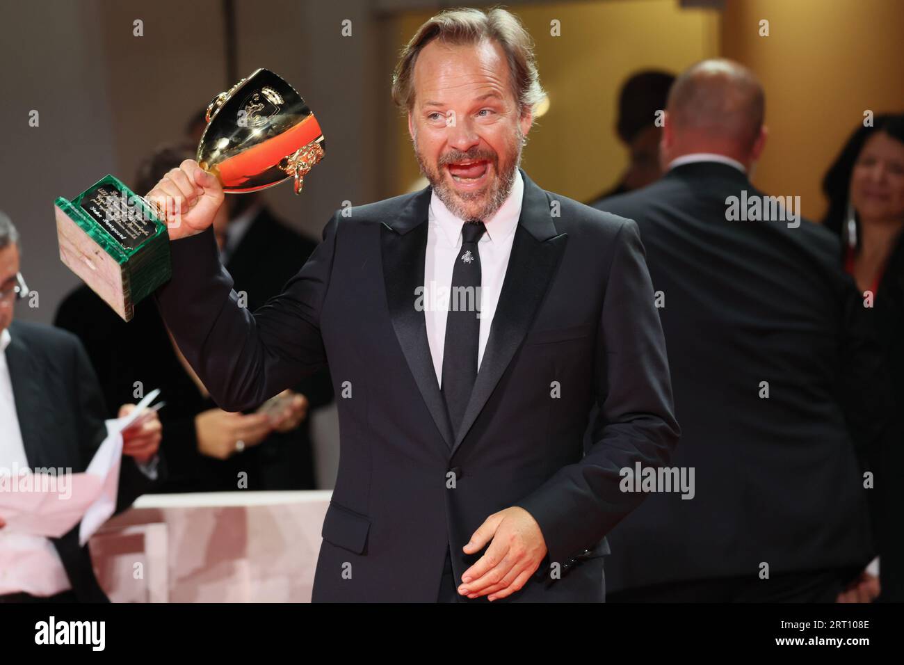 Peter Sarsgaard, the Best Actor Award for 'Memory' and at the winner's ...