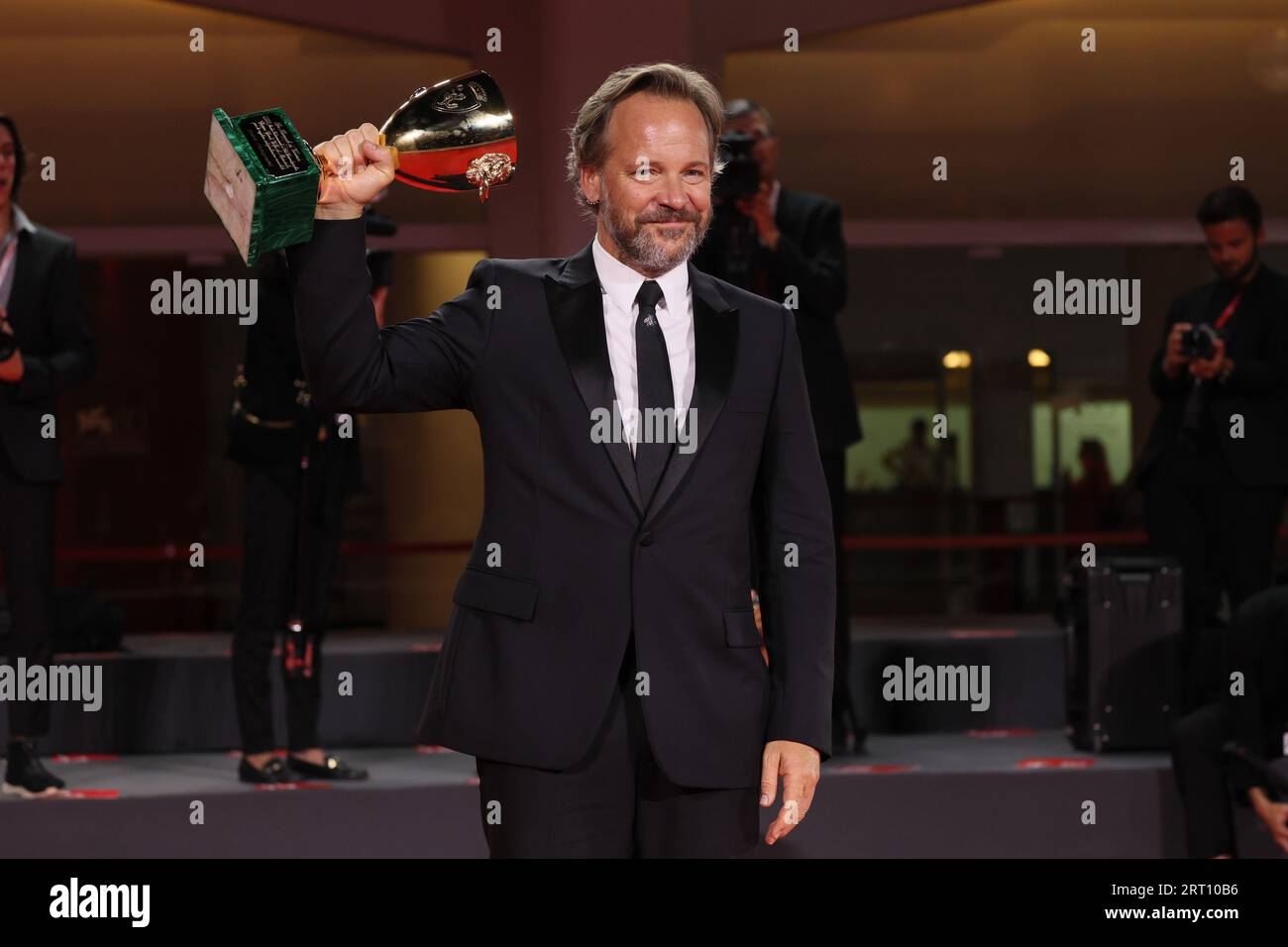 Peter Sarsgaard, the Best Actor Award for 'Memory' and at the winner's ...