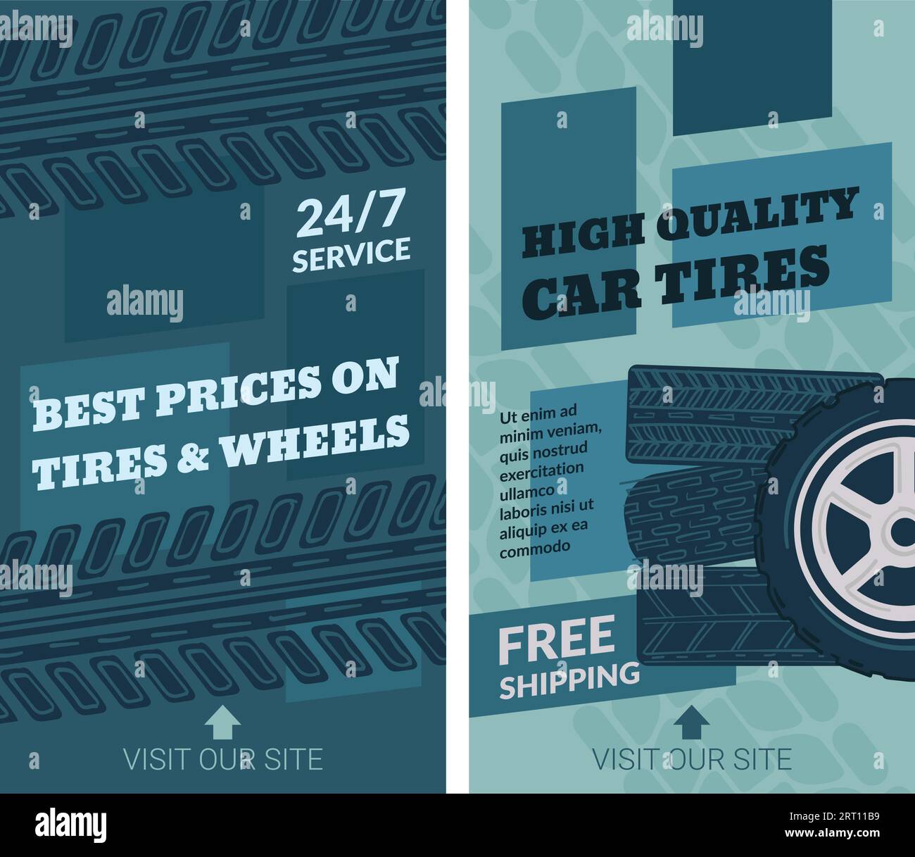 Workshop on wheels Stock Vector Images - Alamy