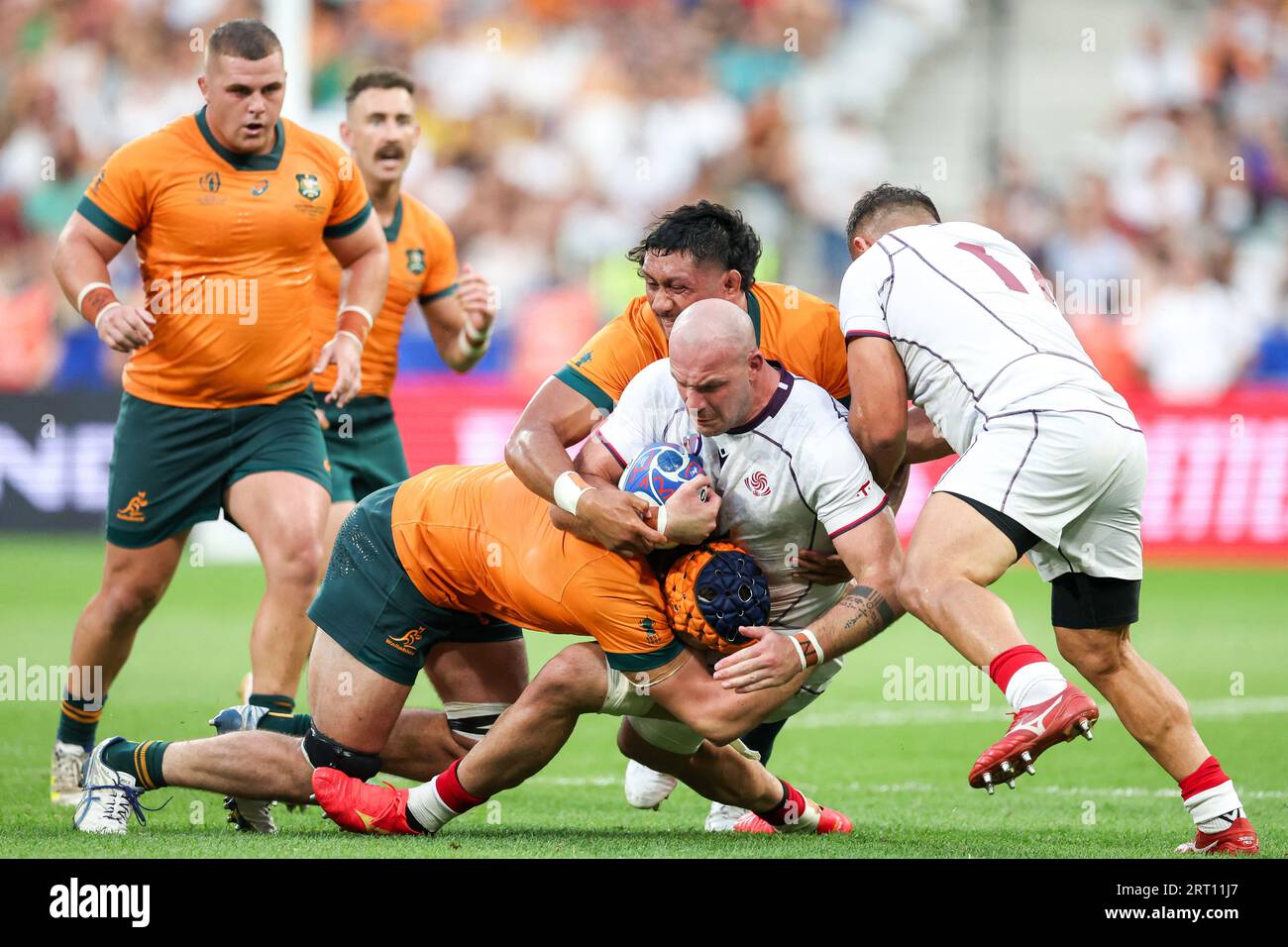 Saint Denis, France. 09th Sep, 2023. Tom Hooper of Australia, Nodar ...