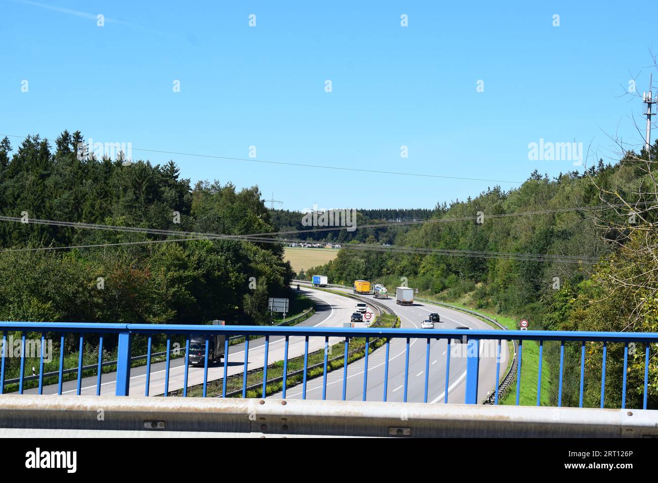 Autobahn entry hi-res stock photography and images - Alamy