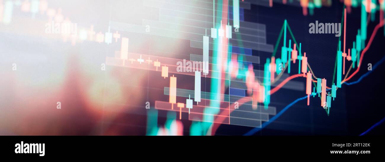 Market Analyze. Bar graphs, Diagrams, financial figures Stock Photo - Alamy