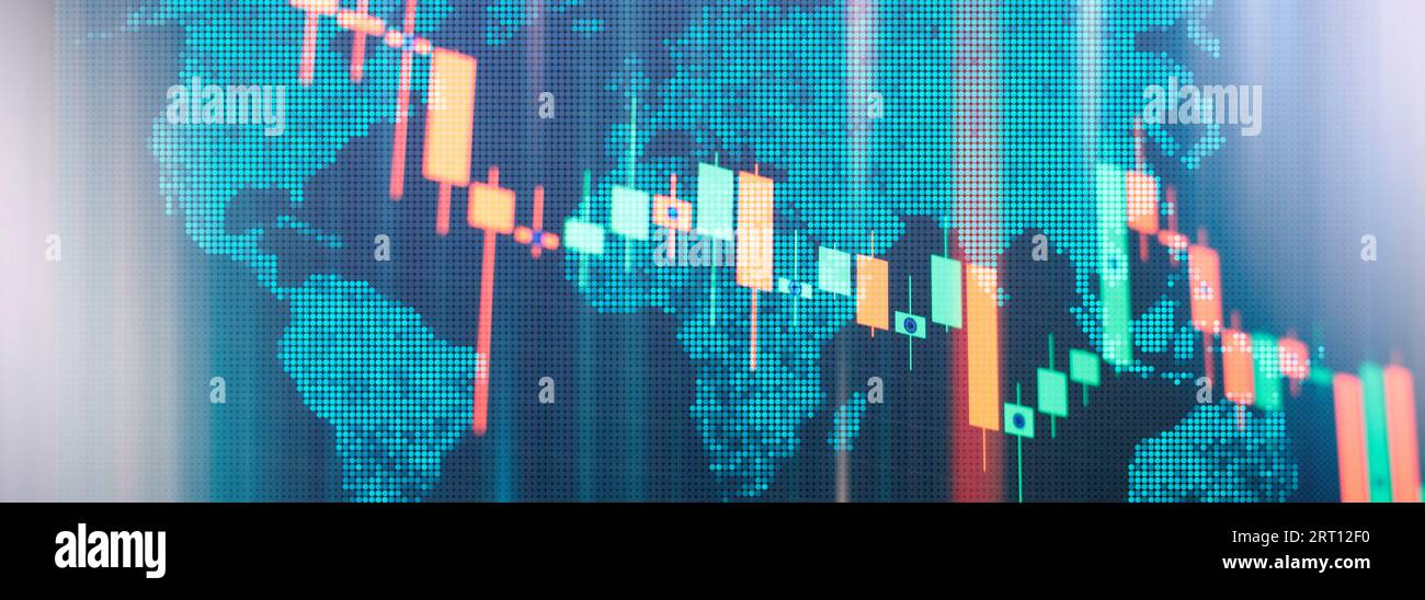 Market Analyze. Bar graphs, Diagrams, financial figures Stock Photo - Alamy