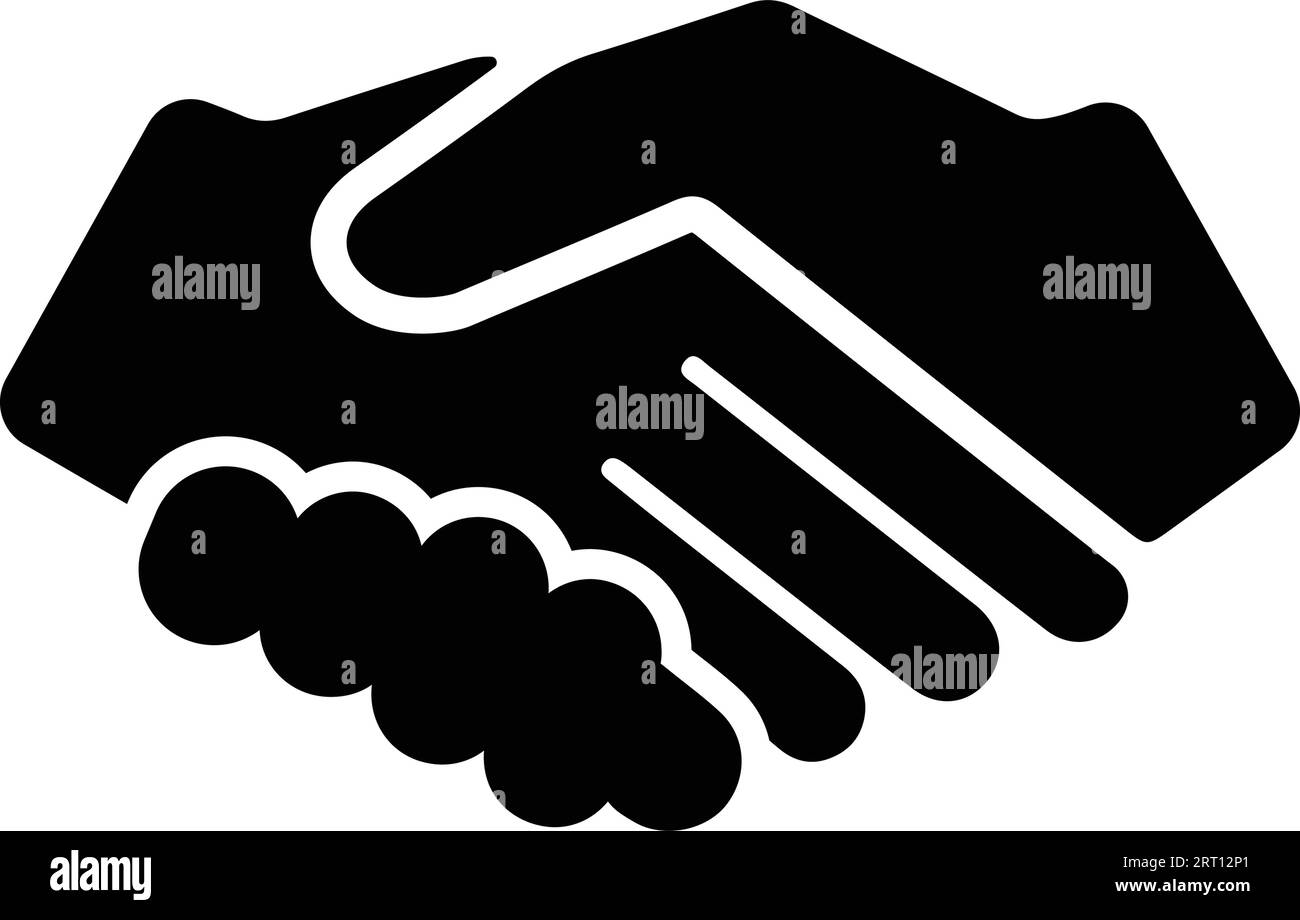 Hand Shake icon. Stunning design suitable for web, print media, online ...
