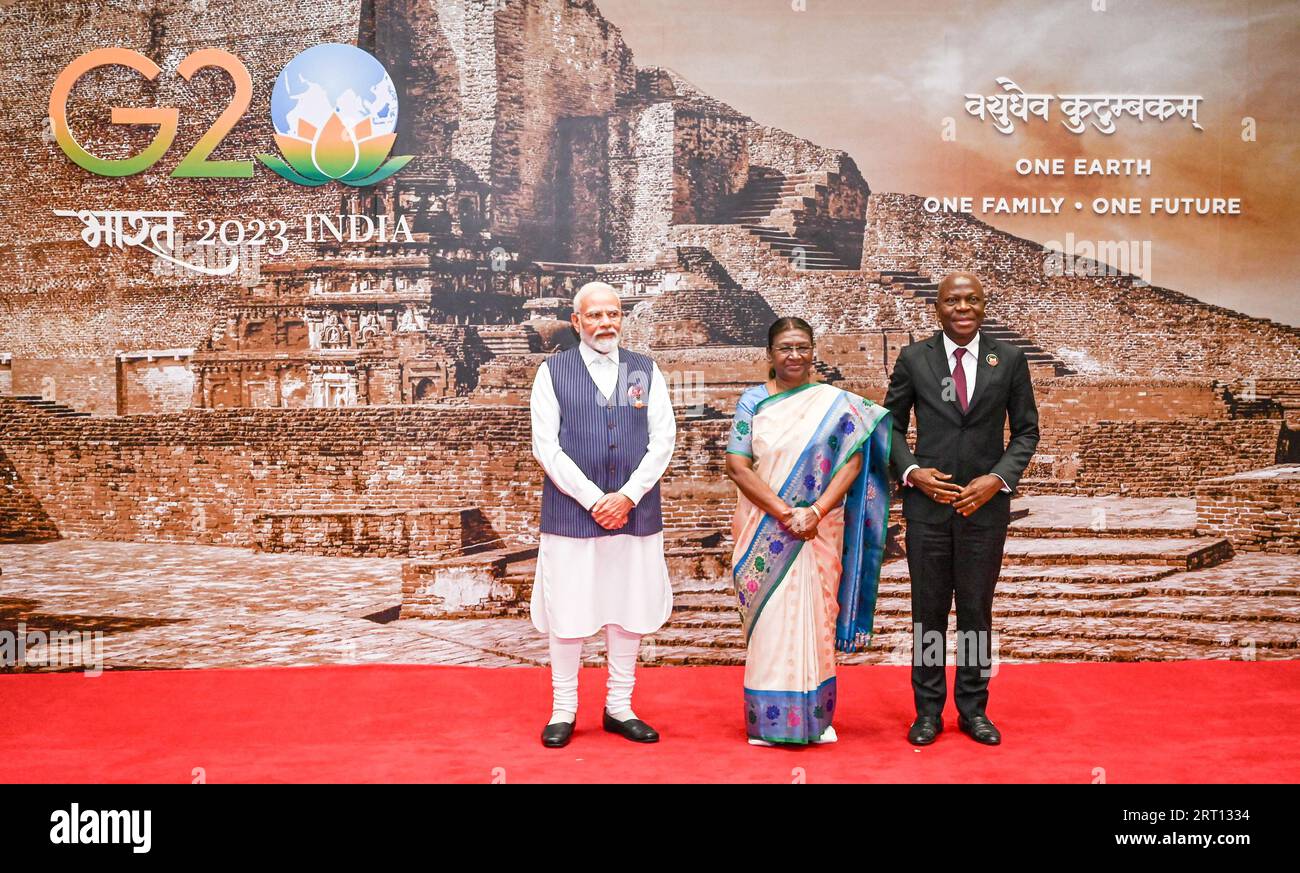 New Delhi, India. 10th Sep, 2023. During the G20 Summit Indian ...