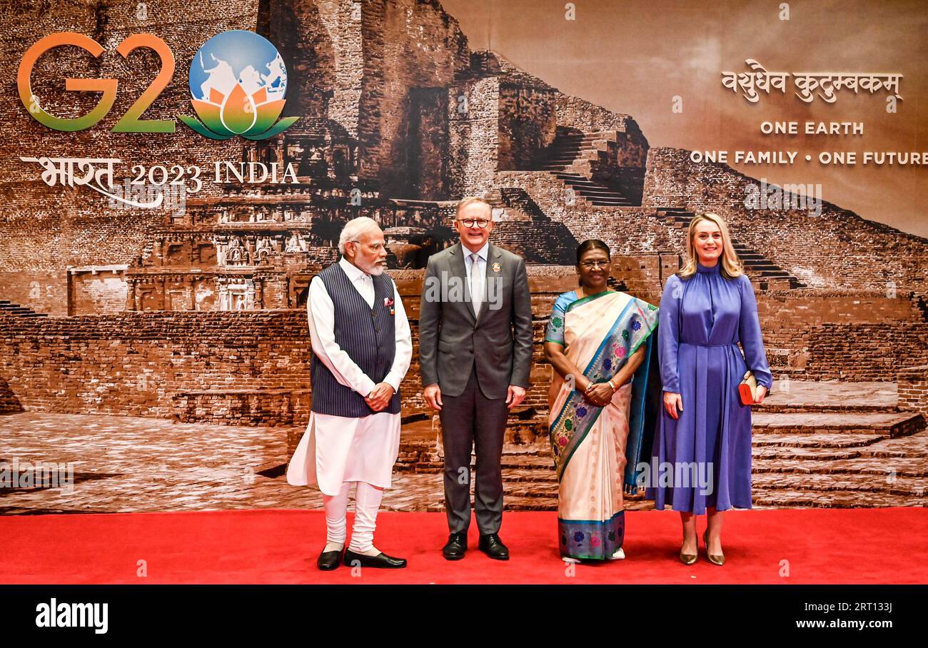 New Delhi, India. 10th Sep, 2023. During the G20 Summit Indian ...